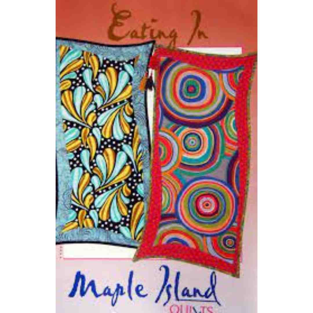 Maple Island | Eating In | Runner Quilt Pattern | Patchwork | Fabric