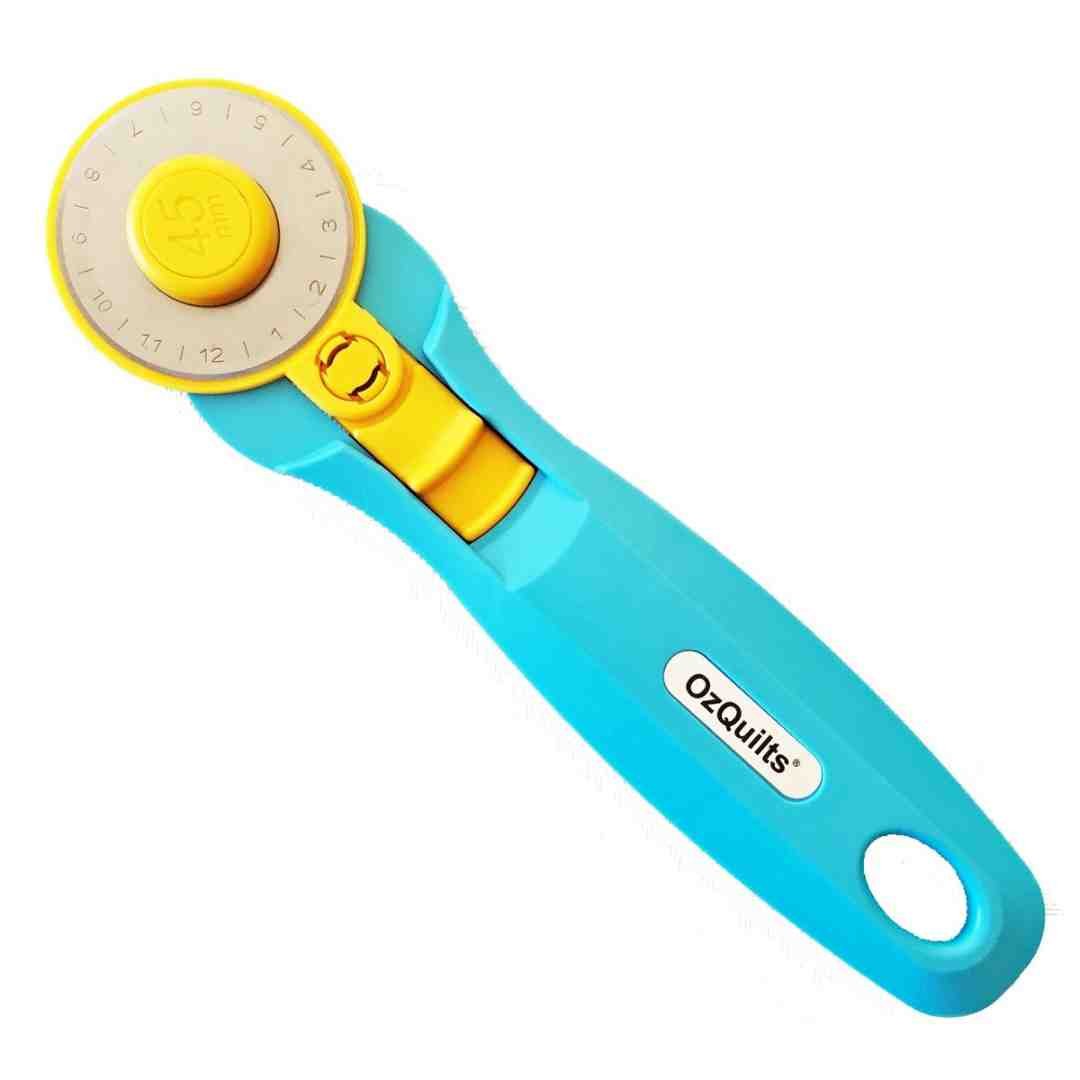 OLFA | Rotary Cutter | Splash | RTY-2/C | Aqua | Fabric