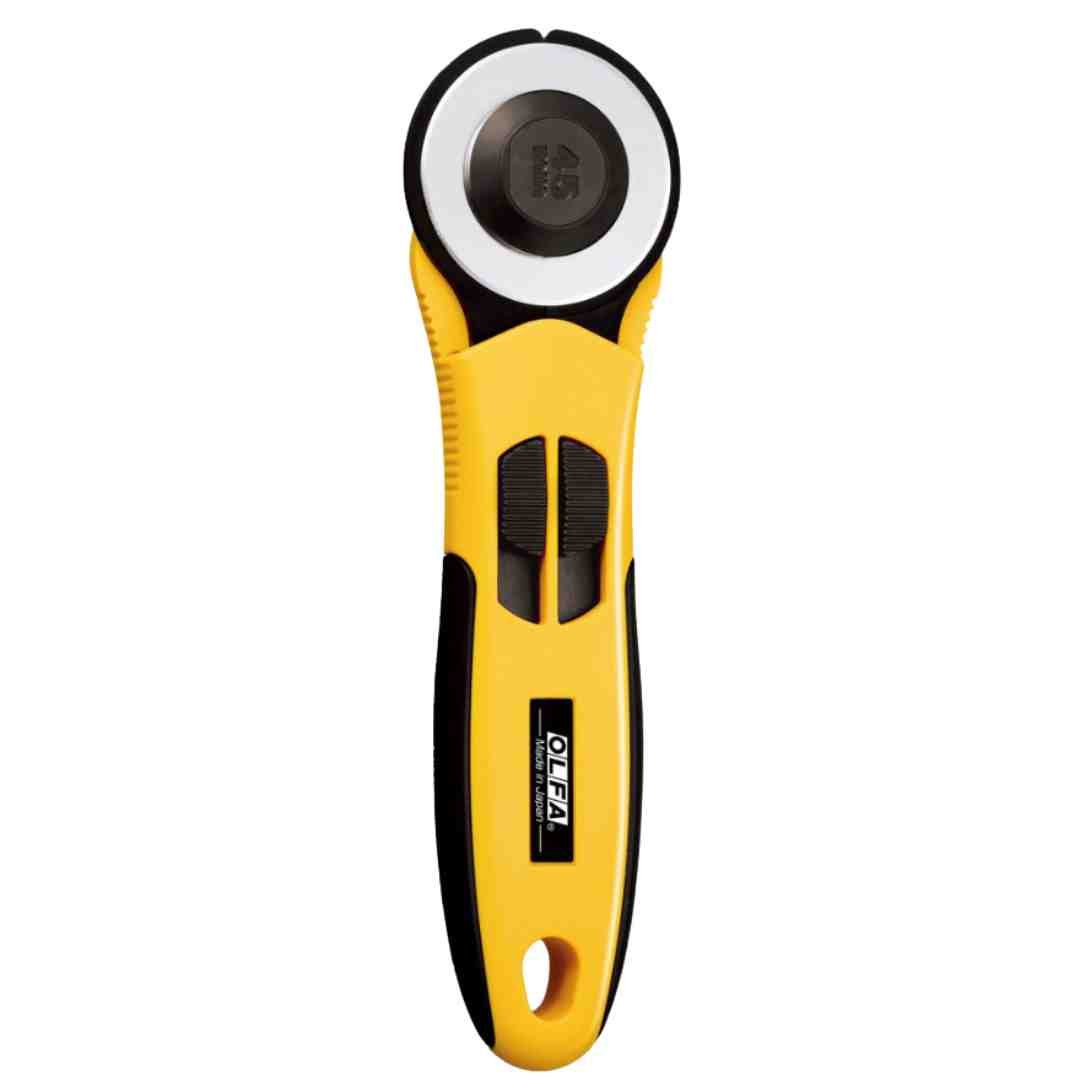 OLFA | Rotary Cutter | Splash | RTY-2/C | Yellow | Fabric