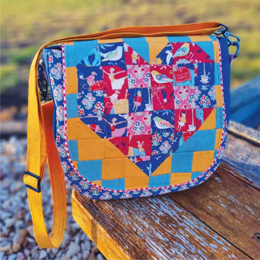Little Moo Designs | Jasper Messenger Bag | Jubilee | Pattern