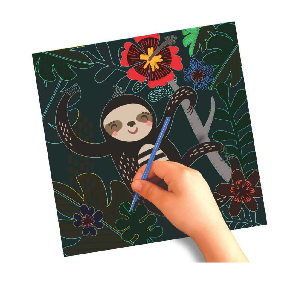 Splosh | Scratch Art Animals | Do it Yourself | Arts & Crafts | Kids